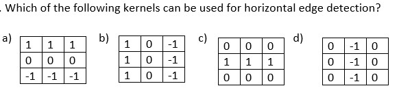 Solved Which of the following kernels can be used for | Chegg.com