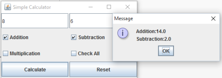Solved Develop a Simple Calculator by applying arithmetic | Chegg.com