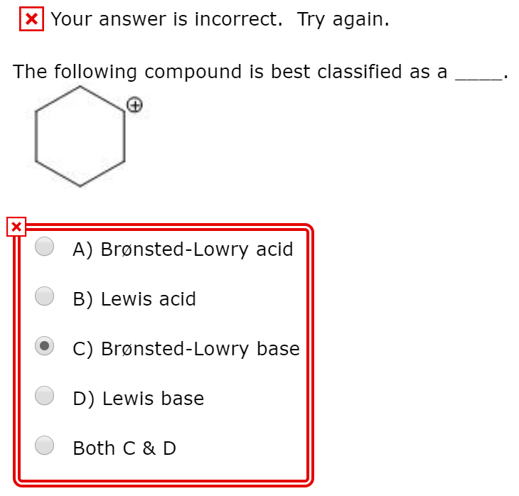 Solved X] your answer is incorrect. Try again. The following | Chegg.com
