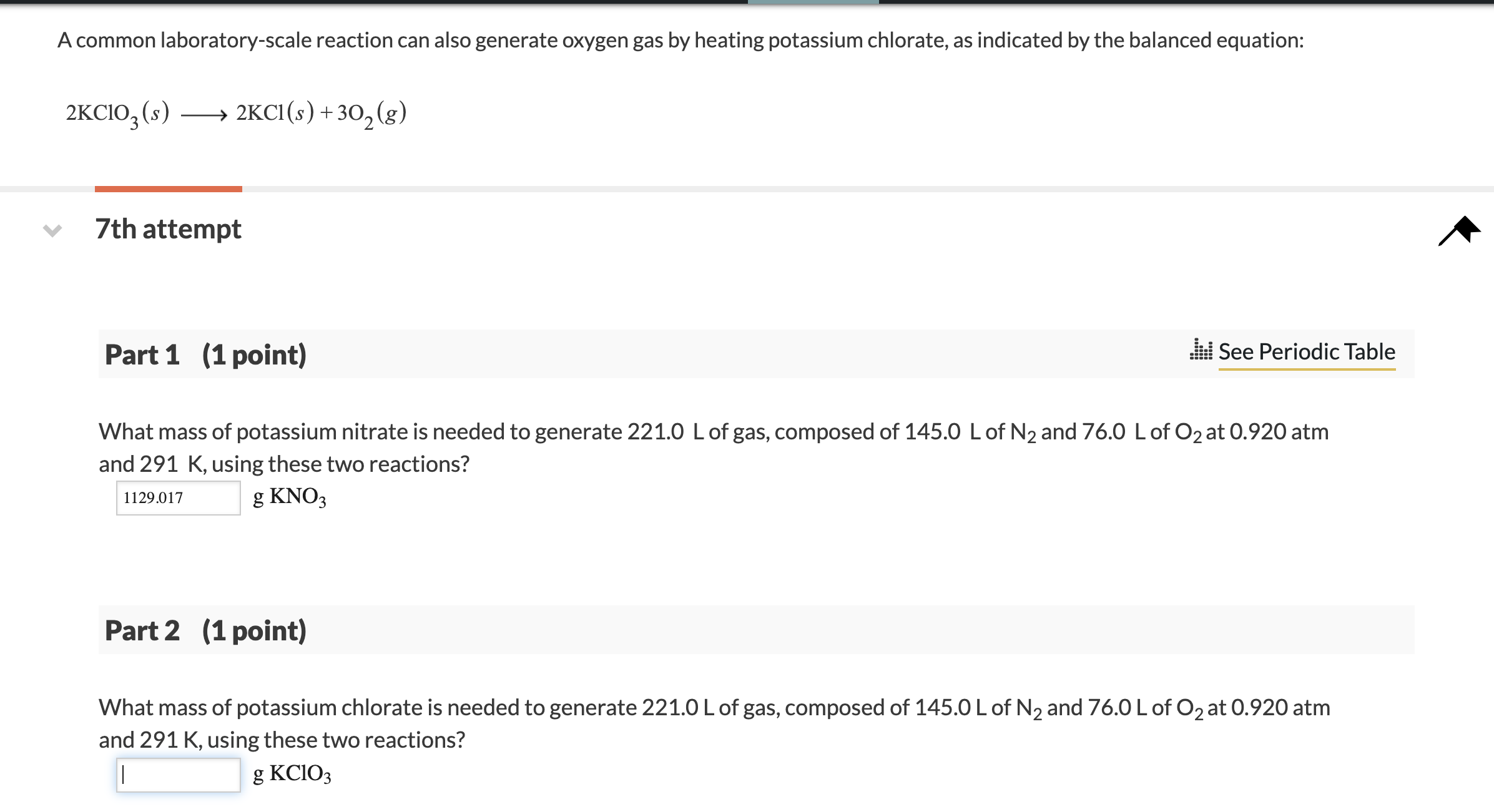 Solved A common laboratory-scale reaction can also generate | Chegg.com