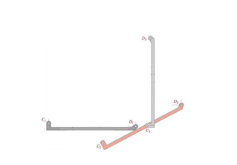 Solved Synthesize a four-bar linkage to move the object | Chegg.com