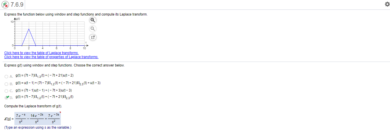Solved Please, show evert step. The answer displace is | Chegg.com