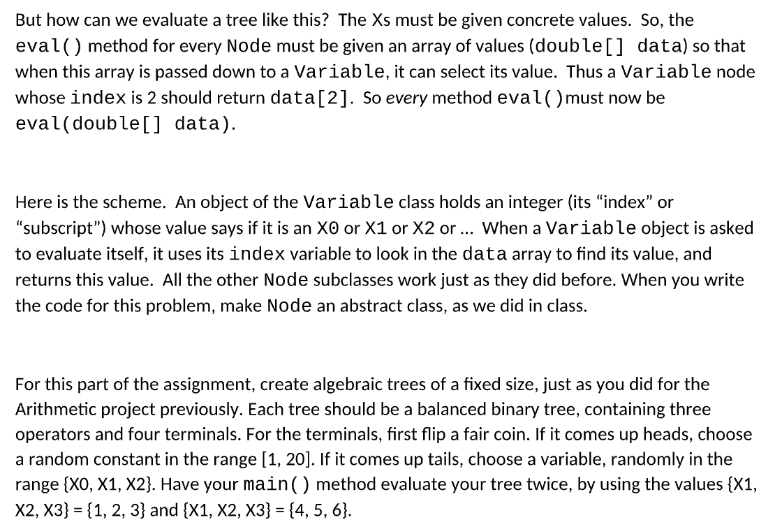 Solved "READ CAREFULLY" Please write this code in Java | Chegg.com