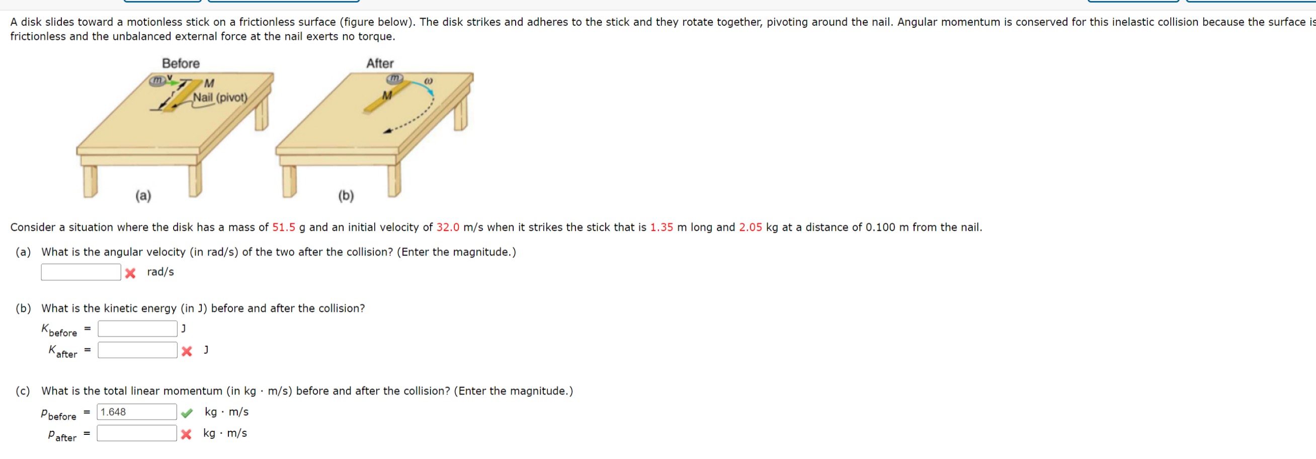 Solved frictionless and the unbalanced external force at the | Chegg.com