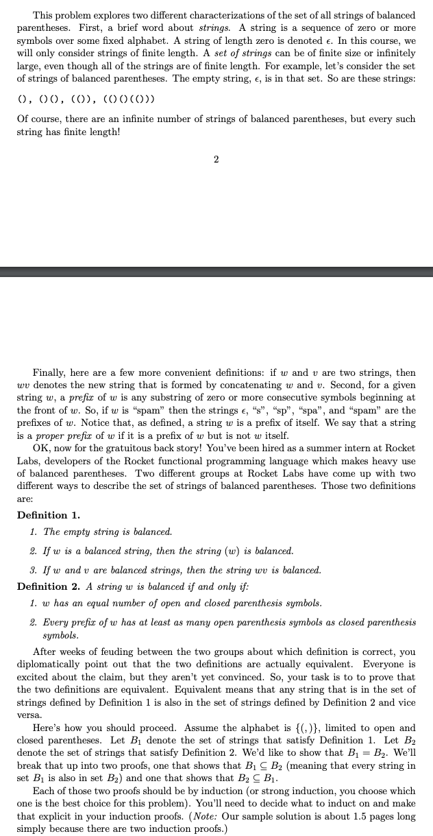 Solved This problem explores two different characterizations | Chegg.com