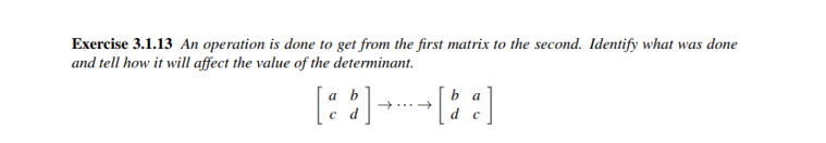 Solved Exercise 3.1.13 An operation is done to get from the | Chegg.com