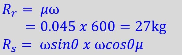 Solved I am trying to solve the Grade resistance of an | Chegg.com