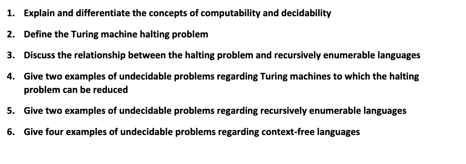 Solved 1. Explain and differentiate the concepts of | Chegg.com