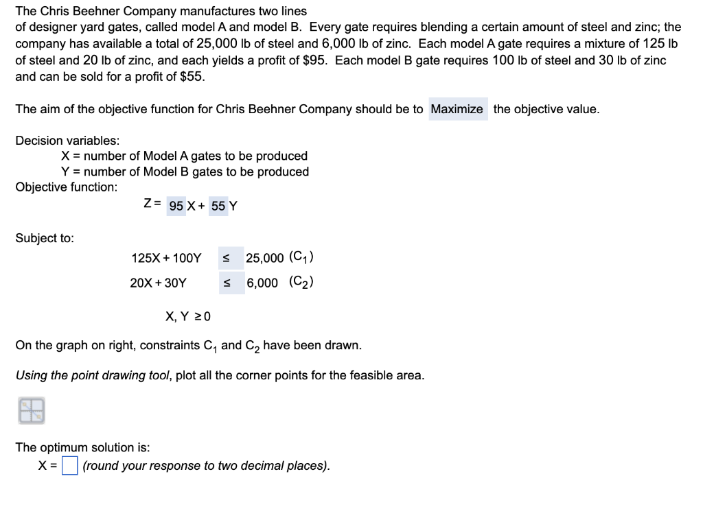 Solved The Chris Beehner Company manufactures two lines of | Chegg.com