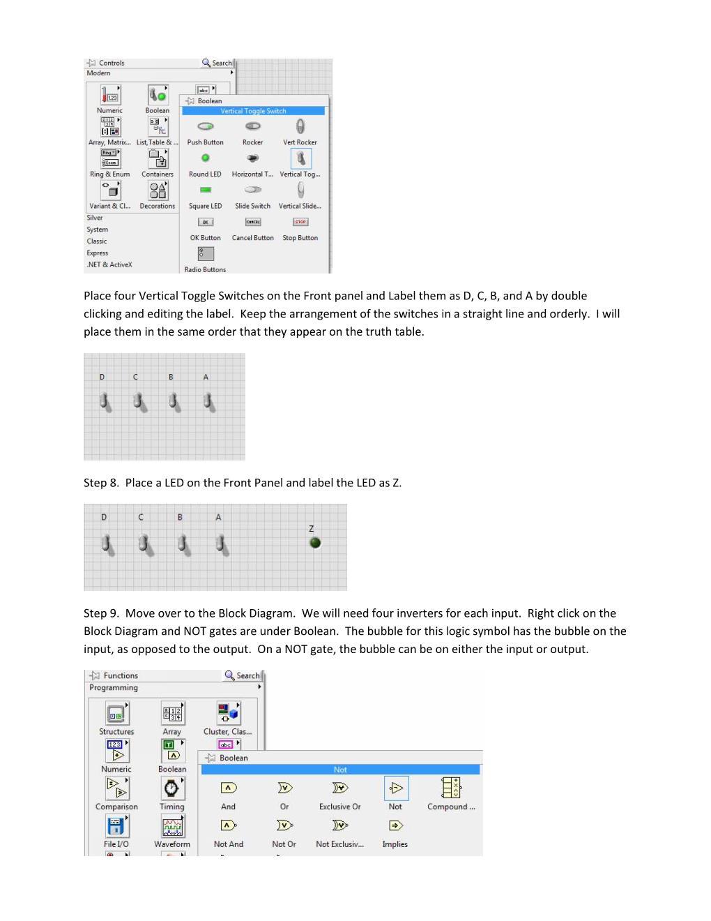 Solved Tutorial 3 - LabVIEW Simulation Tutorial Procedure | Chegg.com