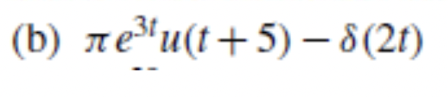 Solved B B πe3tu T 5 δ 2t 4 1 2 by Direct Integration