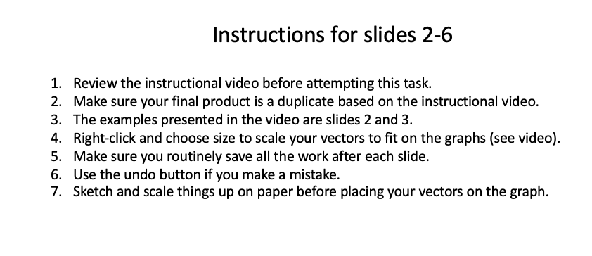 Instructions for slides 2-6 1. Review the | Chegg.com