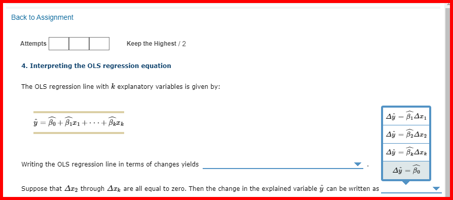 Solved First-order OLS conditions: multiple regression n | Chegg.com