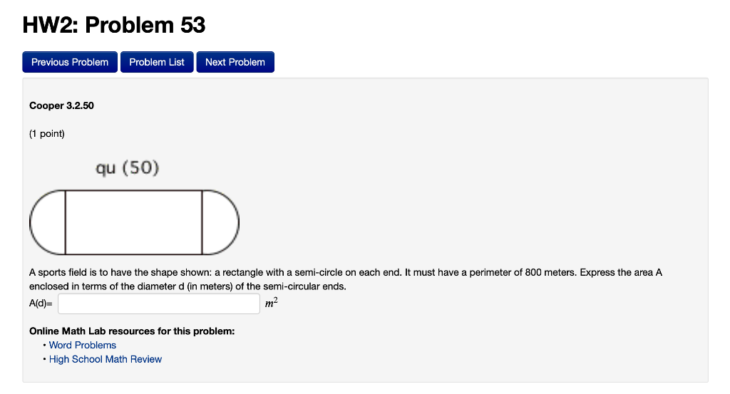 Solved HW2: Problem 53 Previous Problem Problem List Next | Chegg.com