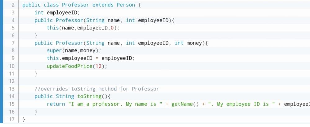 In this quiz, you will write 2 classes ElevatorPerson | Chegg.com
