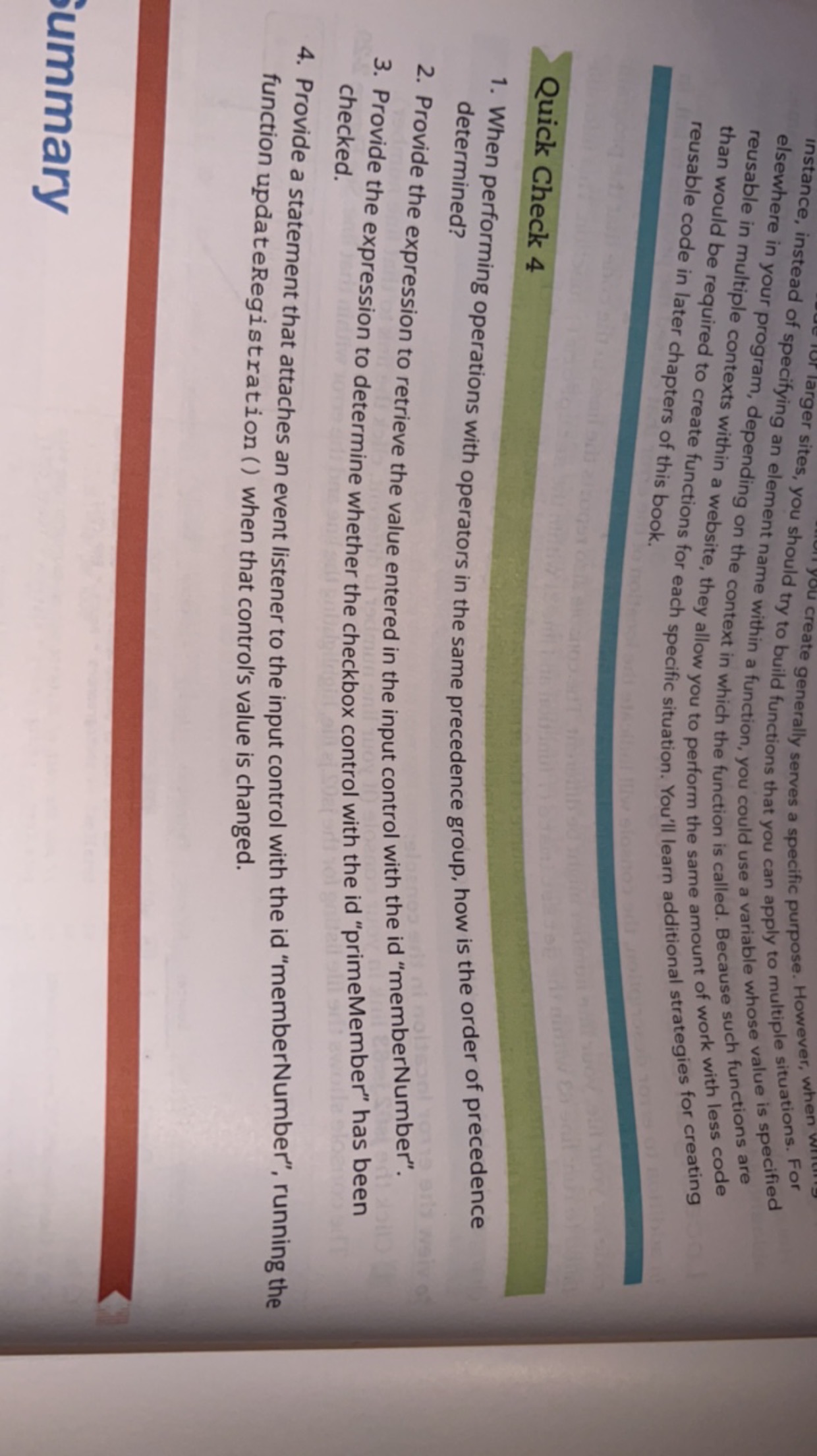 Solved shy to build functions that you can apply to multiple | Chegg.com