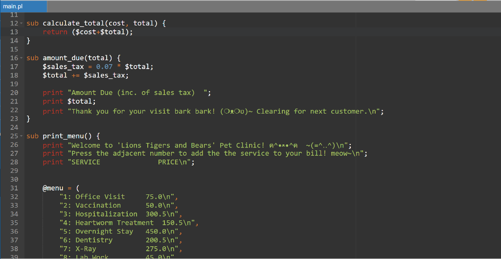 Solved linic (C:\Users\User\pycharm Projects\petclinic) - | Chegg.com