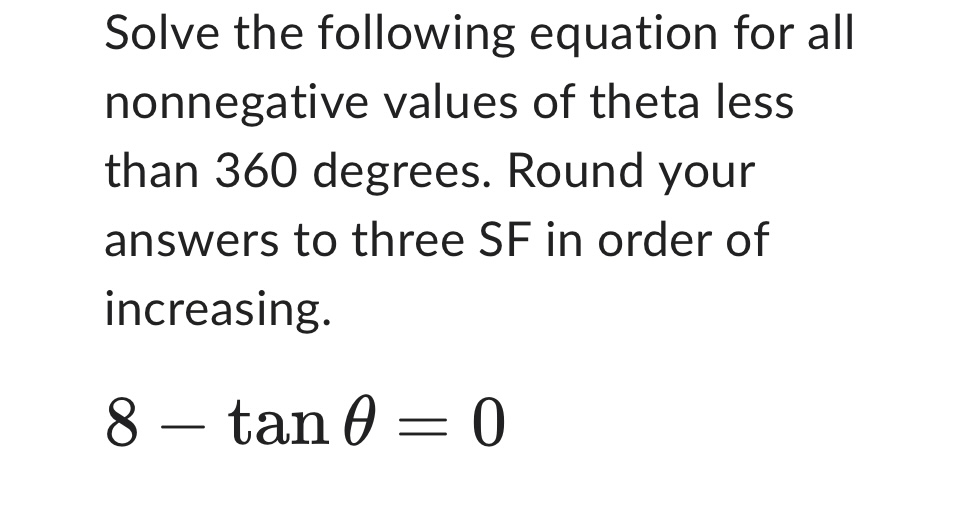 Solved Solve the following equation for all nonnegative | Chegg.com
