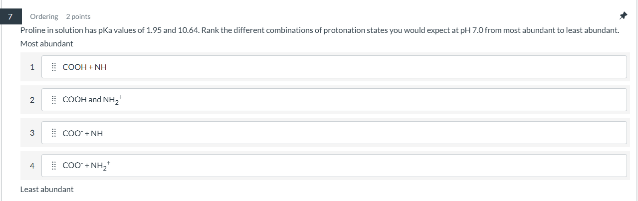 [solved] Proline In Solution Has Pka Values Of 1 95 And 10
