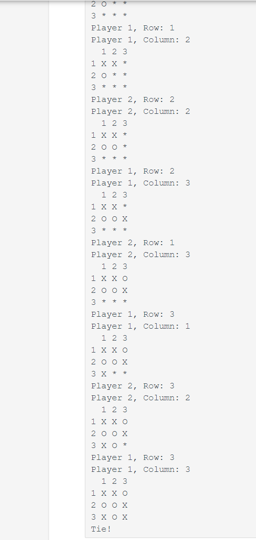 Solved 8.10 Assignment: Tic Tac Toe Write a program that | Chegg.com