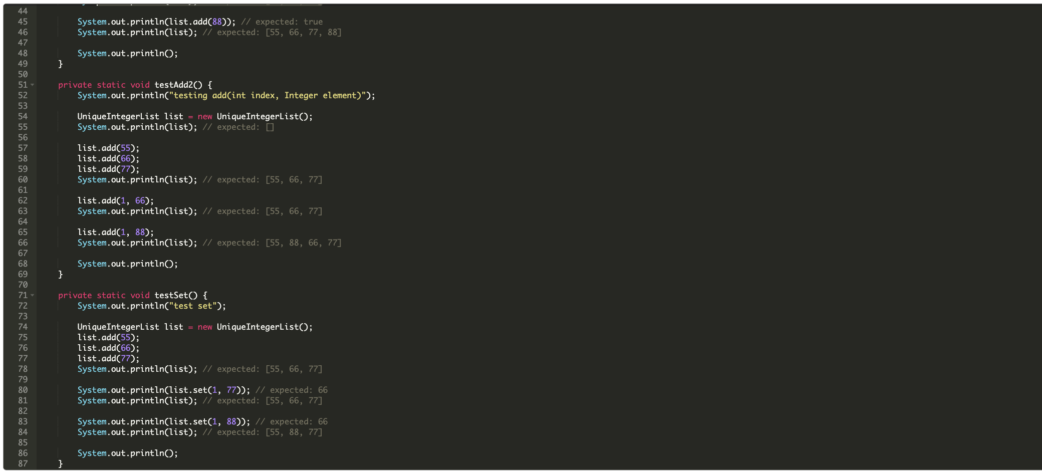 Solved The class should offer two constructors: one with no | Chegg.com