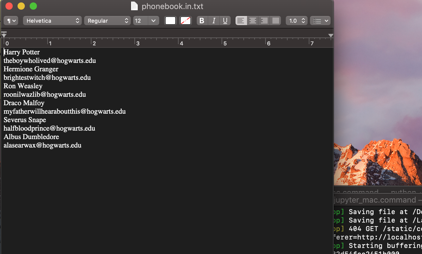 Solved How do I get a file into Jupiter notebook without | Chegg.com