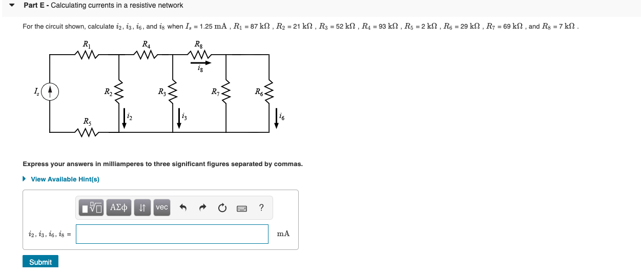 Solved Figure Part B 1 Of 1 Determine The Current Through R3