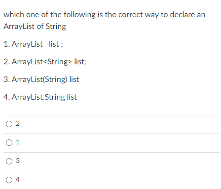 Solved which one of the following is the correct way to | Chegg.com