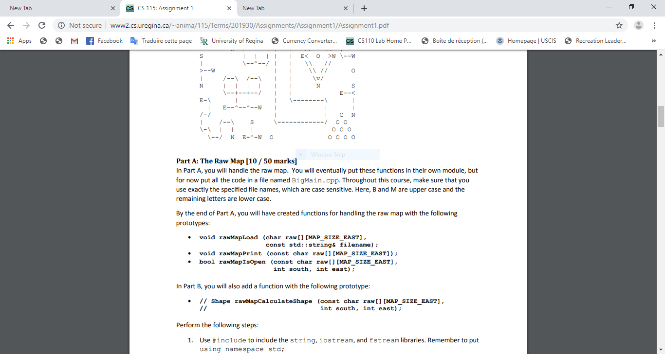 New Tab X CS CS 115: Assignment 1 X New Tab x + - X → | Chegg.com