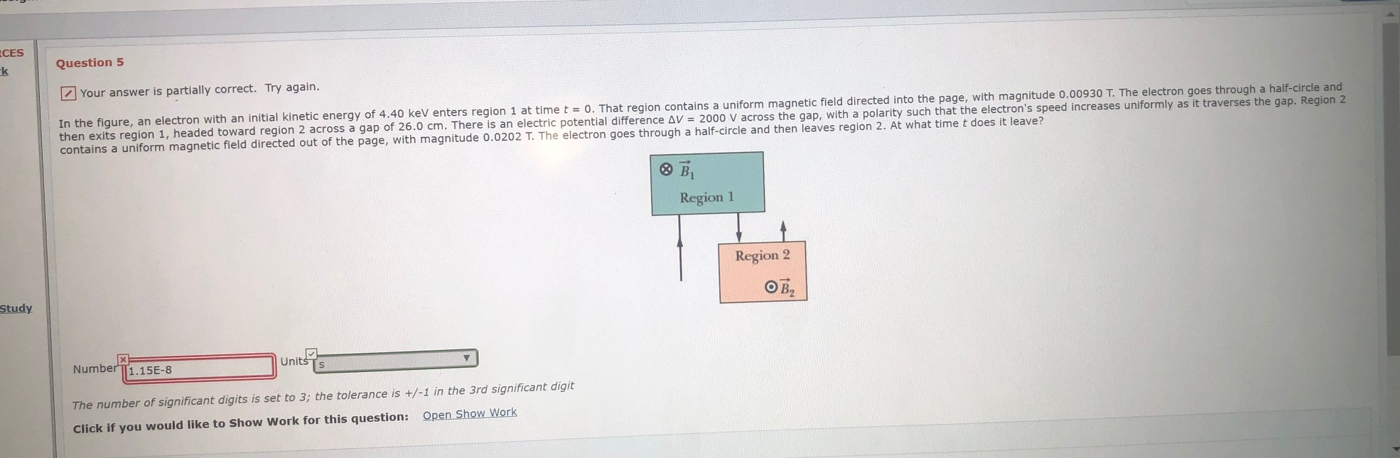 Solved Ces Question 5 Your Answer Is Partially Correct Try
