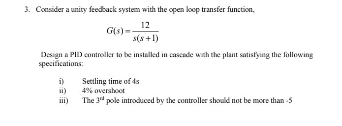 Solved Control system problem Sir, please Be relevant and | Chegg.com