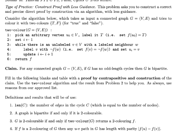 Solved Type of Practice: Construct Proof with Less Guidance. | Chegg.com