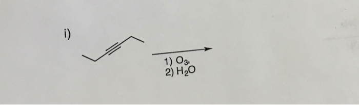 Solved 1) O3 2) H20 | Chegg.com