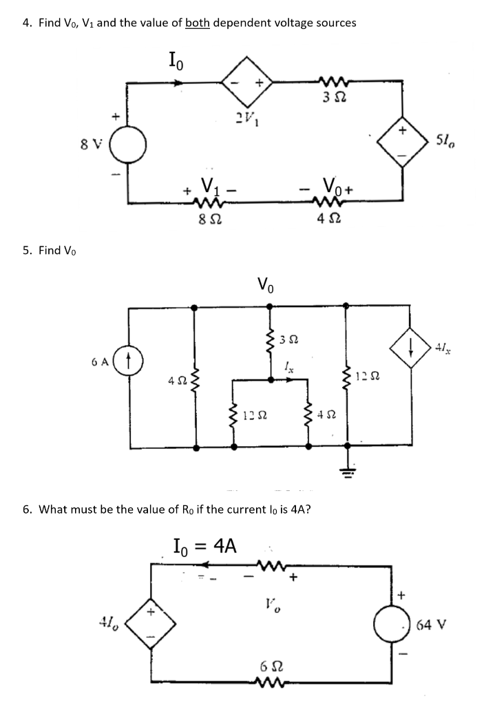 Solved We're working on analysis with dependent sources. We | Chegg.com