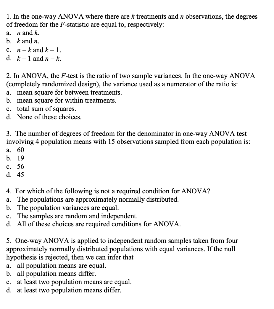 Solved Pls answer these 5 multiple choice questions, if u | Chegg.com