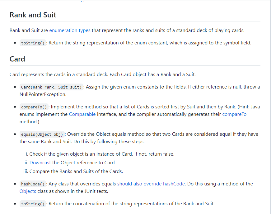 Solved Lab 8: Collections of Cards In this lab, we will use | Chegg.com