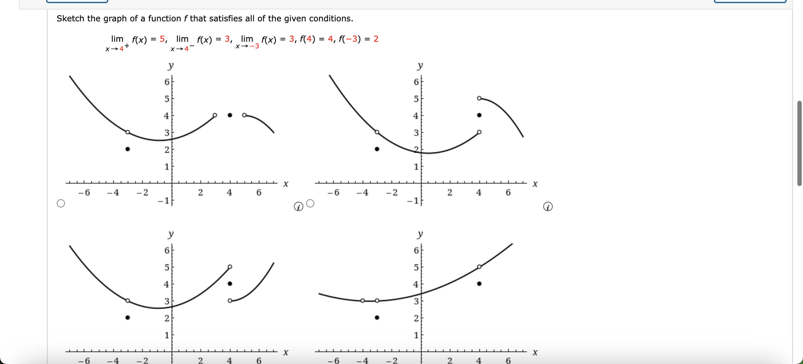 Solved Sketch the graph of a function f ﻿that satisfies all | Chegg.com