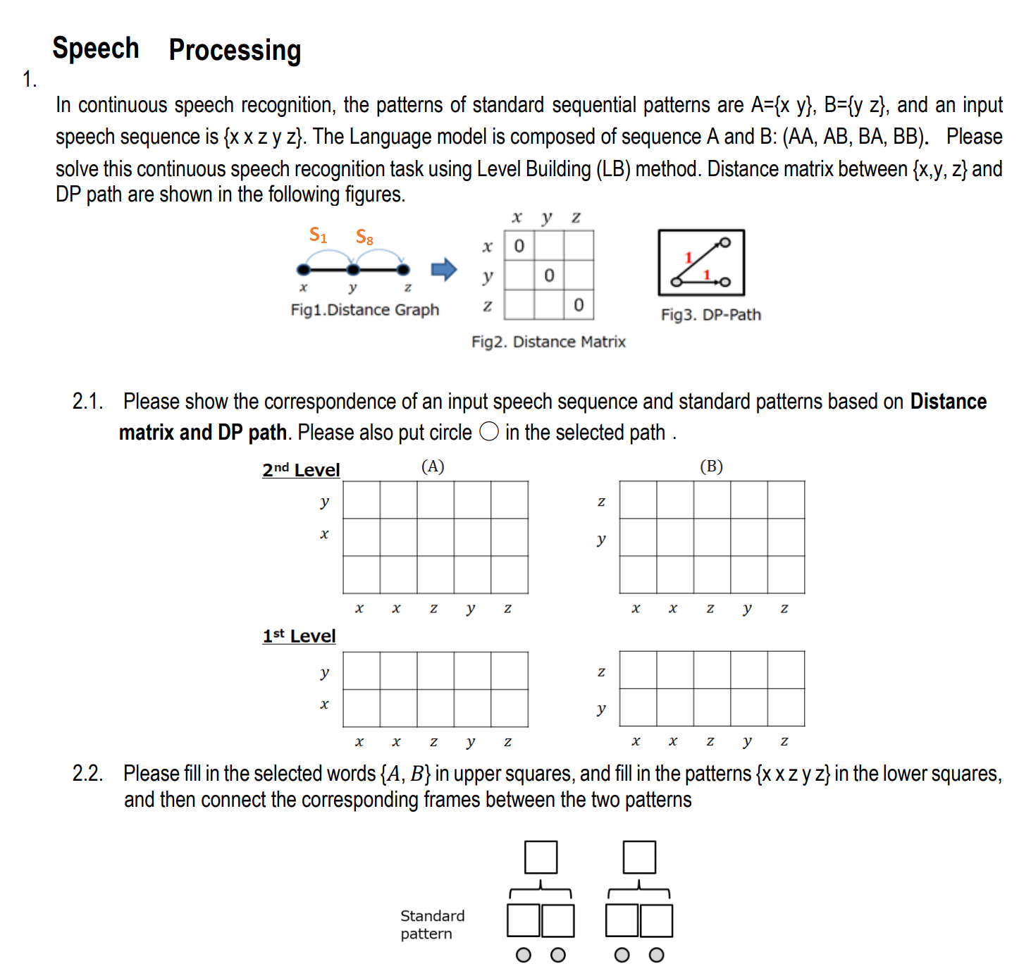 Solved Speech Processing In Continuous Speech Recognition 8128