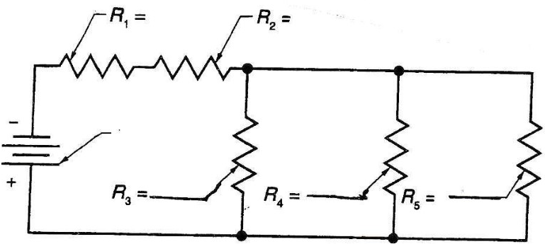 Solved 19. What is the total resistance of the circuit shown | Chegg.com