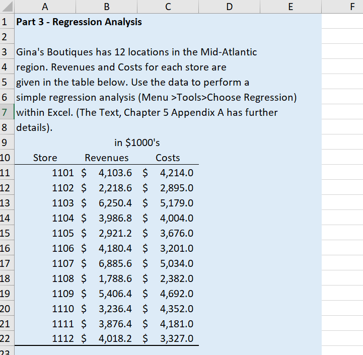 Part 1: High Low Calculations Use the data in the | Chegg.com