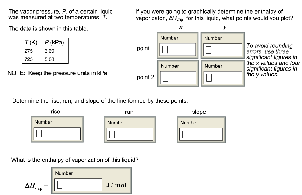 Solved The Vapor Pressure P Of A Certain Liquid Was Chegg solved-the-vapor-pressure-p-of-a-certain-liquid-was-chegg