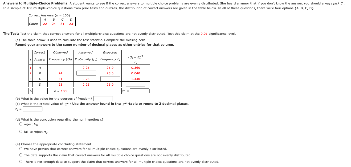 Solved Answers to Multiple-Choice Problems: A student wants | Chegg.com