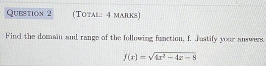Solved The functions f,g and h are defined with their | Chegg.com