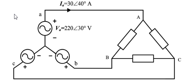 Solved find the total complex three-phase power consumed by | Chegg.com