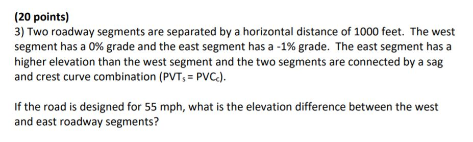 Elevation difference between the west and east | Chegg.com