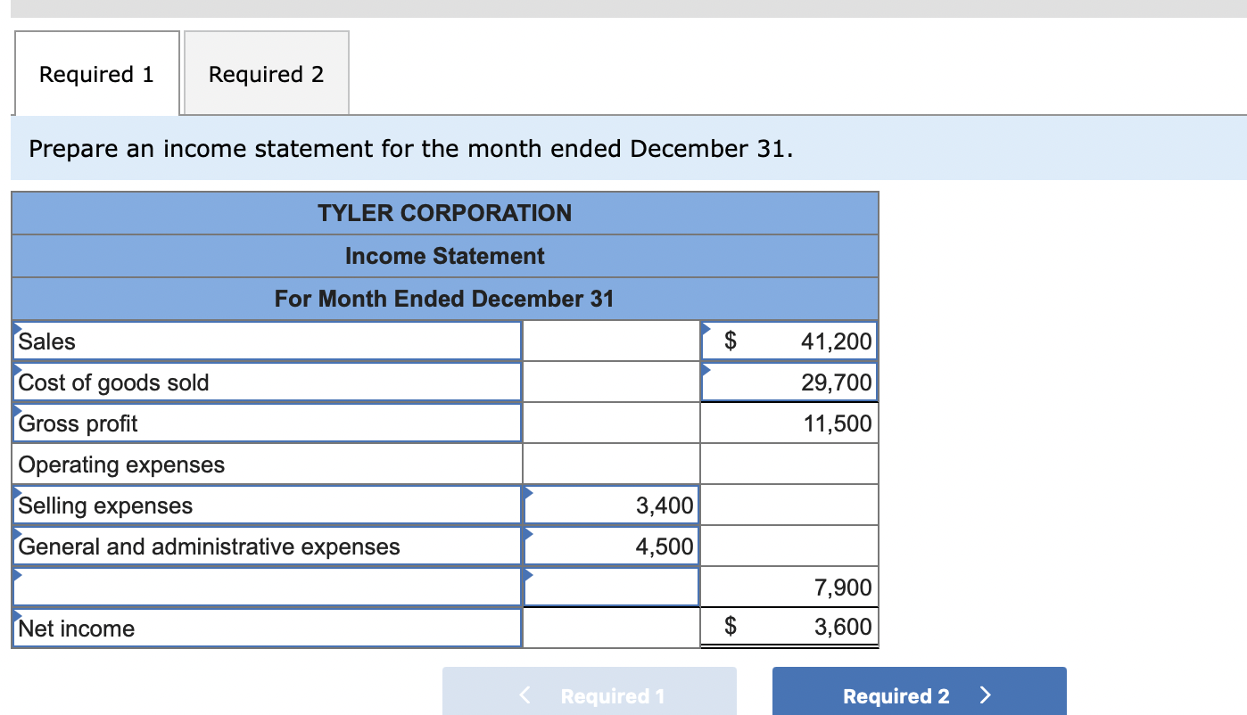 Solved Exercise 15-21 (Algo) Preparing an income statement | Chegg.com