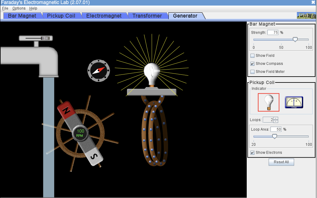 Find the radius of the wire loops in the simulation | Chegg.com