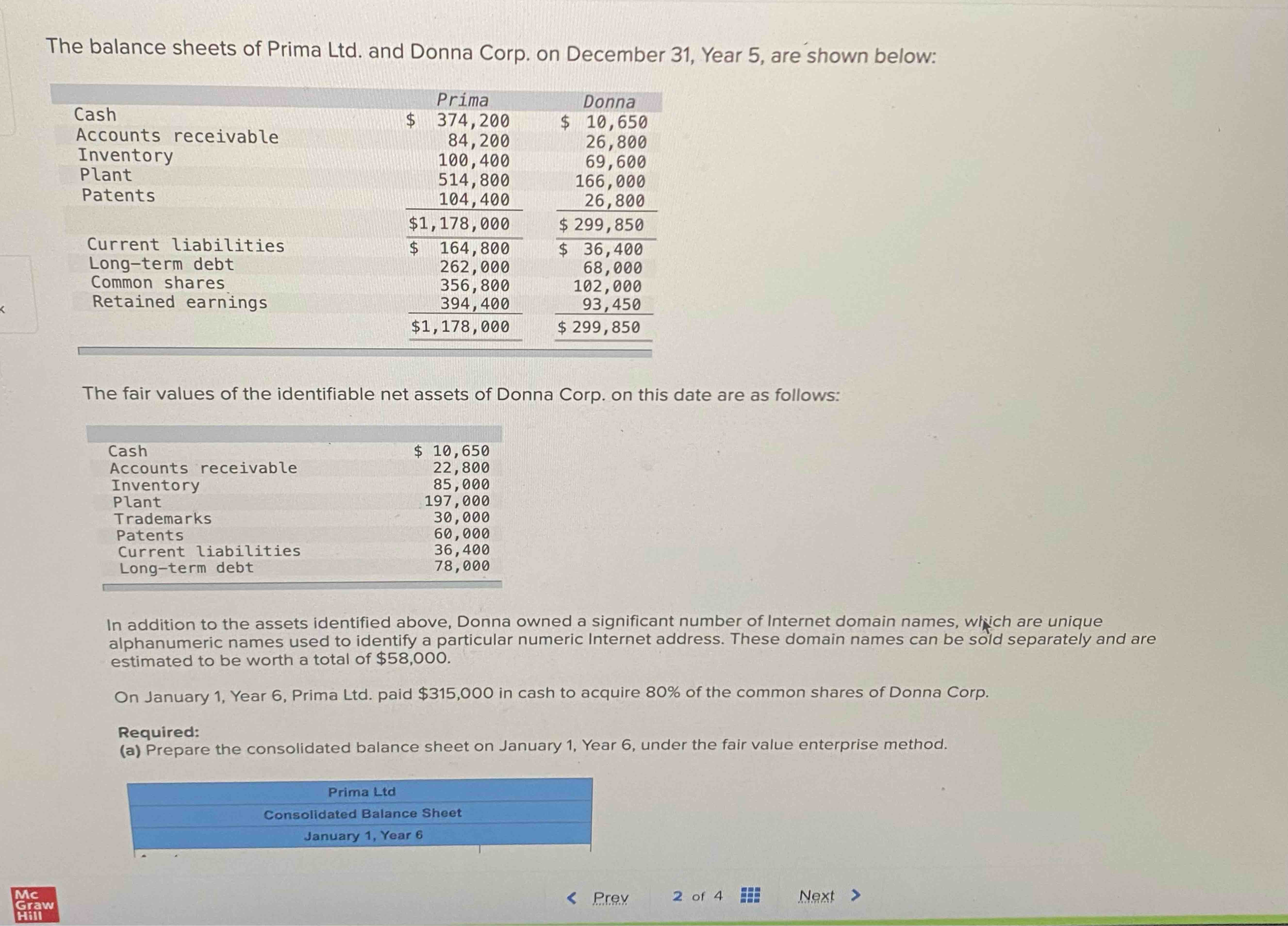 Solved Consolidated Balance Sheet Please Show All Steps Chegg solved-consolidated-balance-sheet-please-show-all-steps-chegg