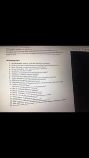 its a cook interview question cook interview | Chegg.com