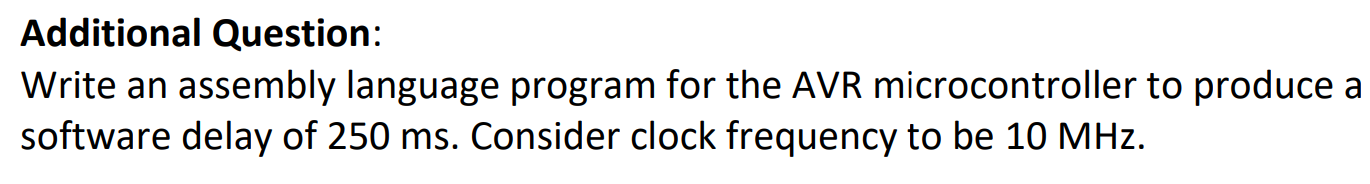 Solved Additional Question: Write an assembly language | Chegg.com